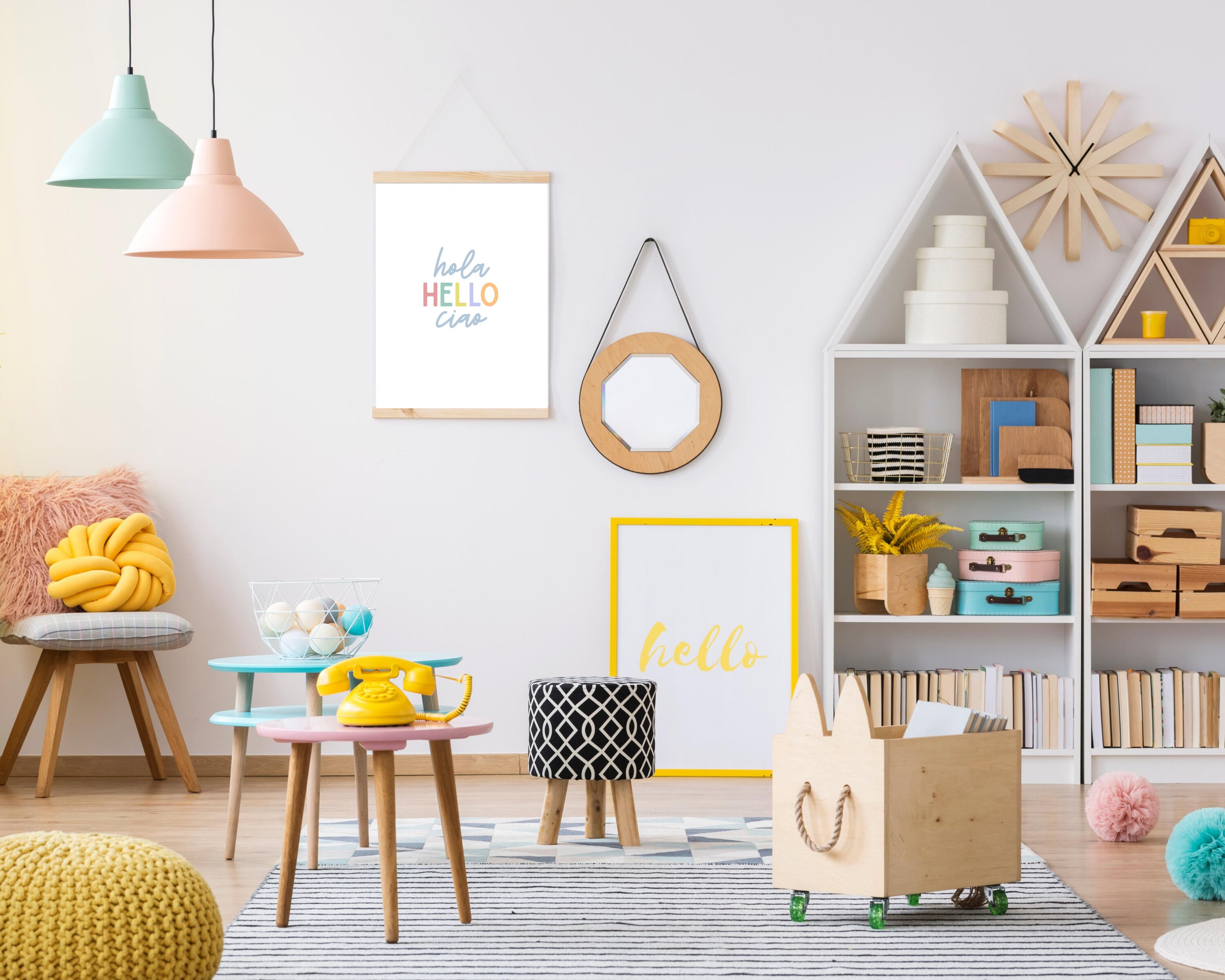 Hello in Different Languages Pastel Poster for Homeschool Decor ...