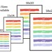 Rainbow Colors Educational Poster | Playroom Decor, Homeschool Decor or ...