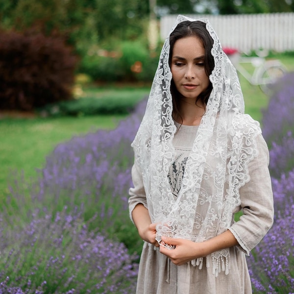 Spanish Lace Scarf - Etsy