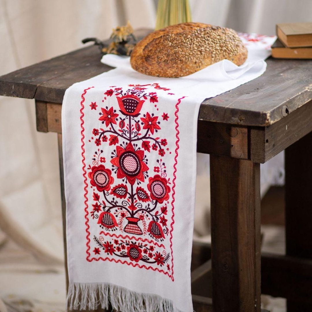 Ukrainian Wedding Ryshnyk, Orthodox Wedding Towel, Ukraine Towel With ...