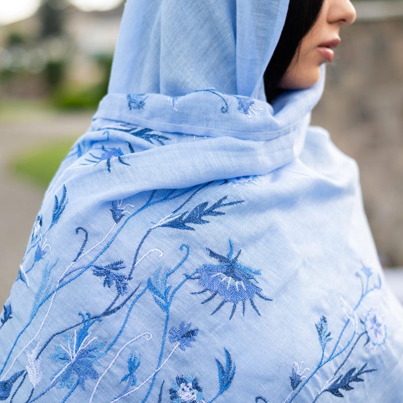 Linen Chapel Veils - Etsy UK