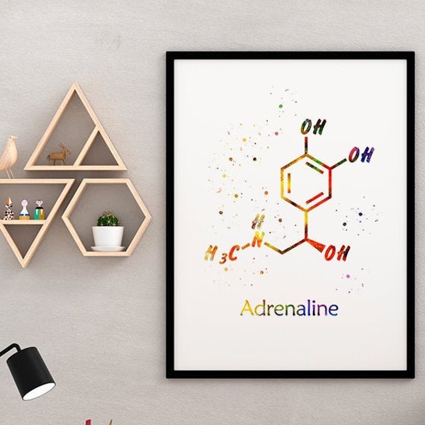 Adrenaline Molecule - Etsy