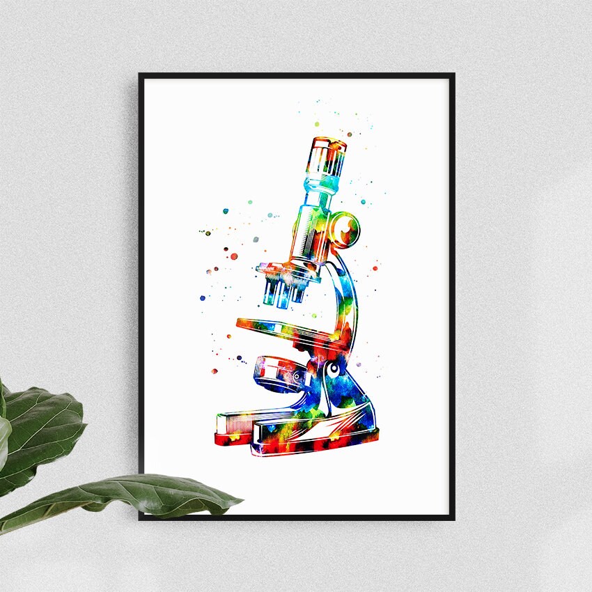 Chemistry Art Prints Set of 3 Watercolor Science Posters - Etsy