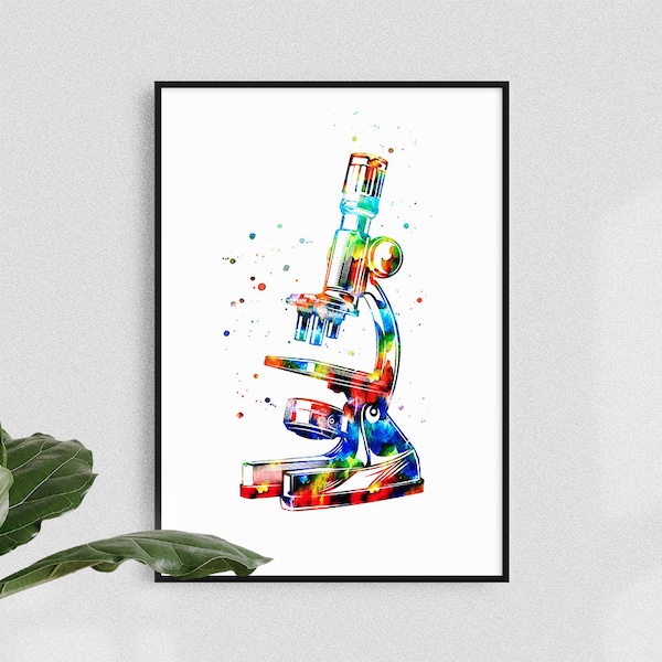 Microscope Art - Etsy