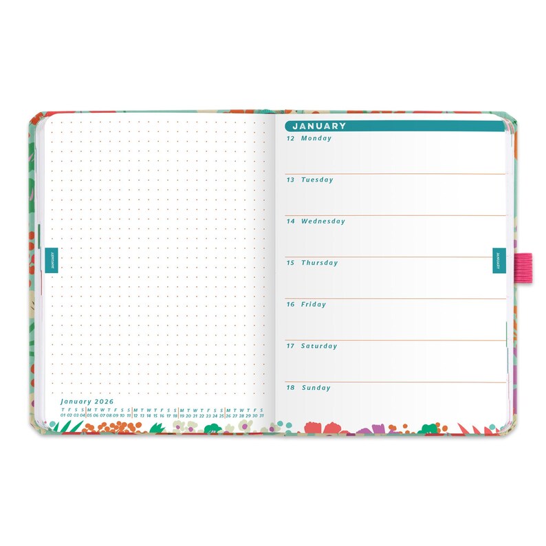 Boxclever Press | Everyday Academic Diary 2025 2026 | Bag Sized Diary ...