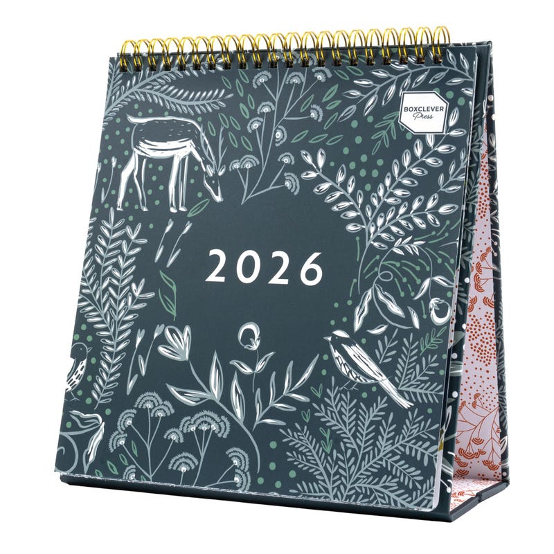 Desk Calendar 2026 Easel - Etsy Canada