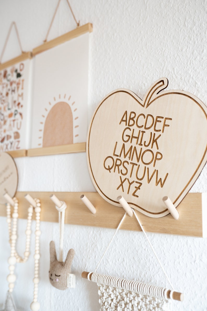 Einschulung Deko: ABC Apfel Einschulung Geschenk | Etsy