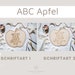 Einschulung Deko: ABC Apfel Einschulung Geschenk | Etsy