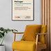 Project Manager Definition Poster, Funny Modern Office Gift, Program ...