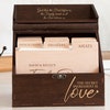 Monogrammed Recipe Box for 4x6 Cards - Etsy