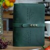 Leather Recipe Book With Flowers Personalized Mothers Day Gift Recipe ...