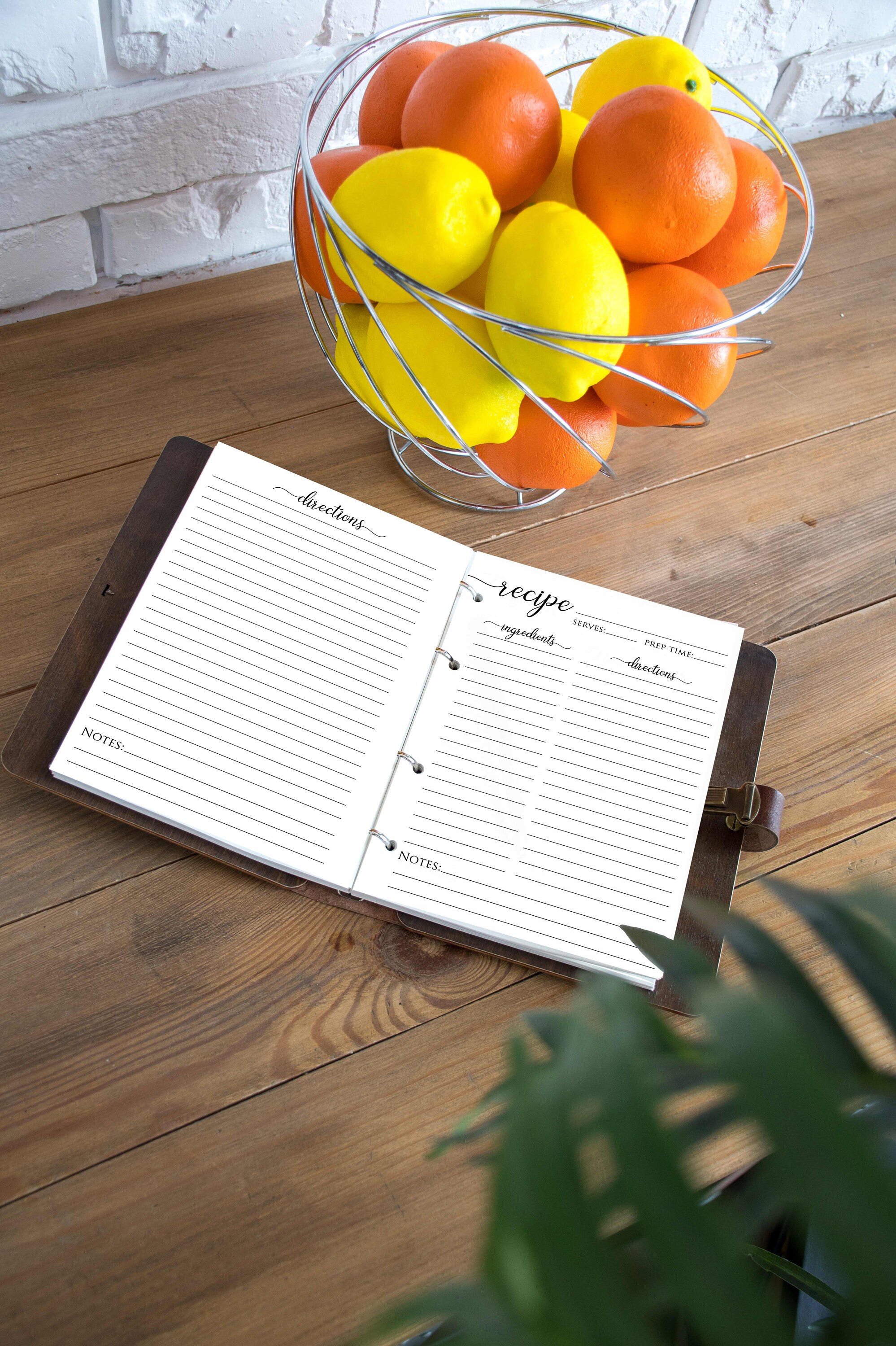 Personalized Family Recipe Book Kitchen Gift for Hostess - Etsy