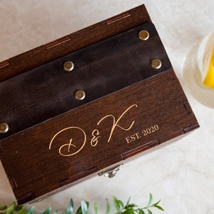 Custom Recipe Box With Cards the Secret Ingredient is Love Wedding Gift ...