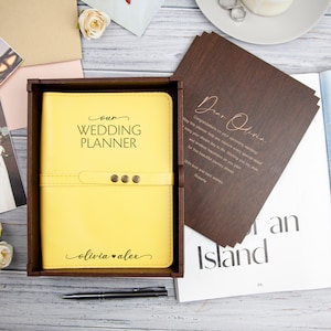 Our Wedding Planner Book, Elegant Wedding Planning Notebook for Bride ...