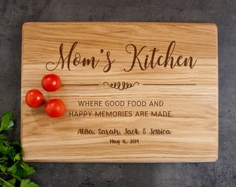 Mom Cutting Board - Etsy