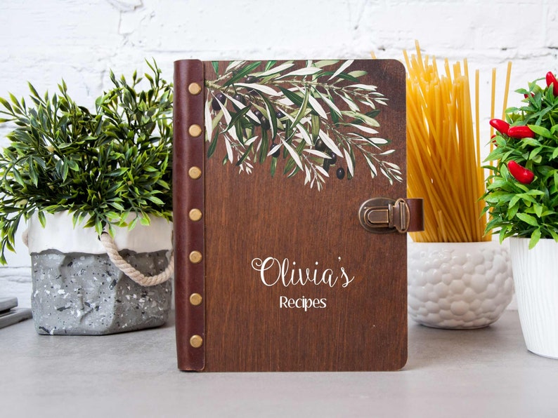 Personalized Recipe Book Mother Gift From Daughter Blank - Etsy