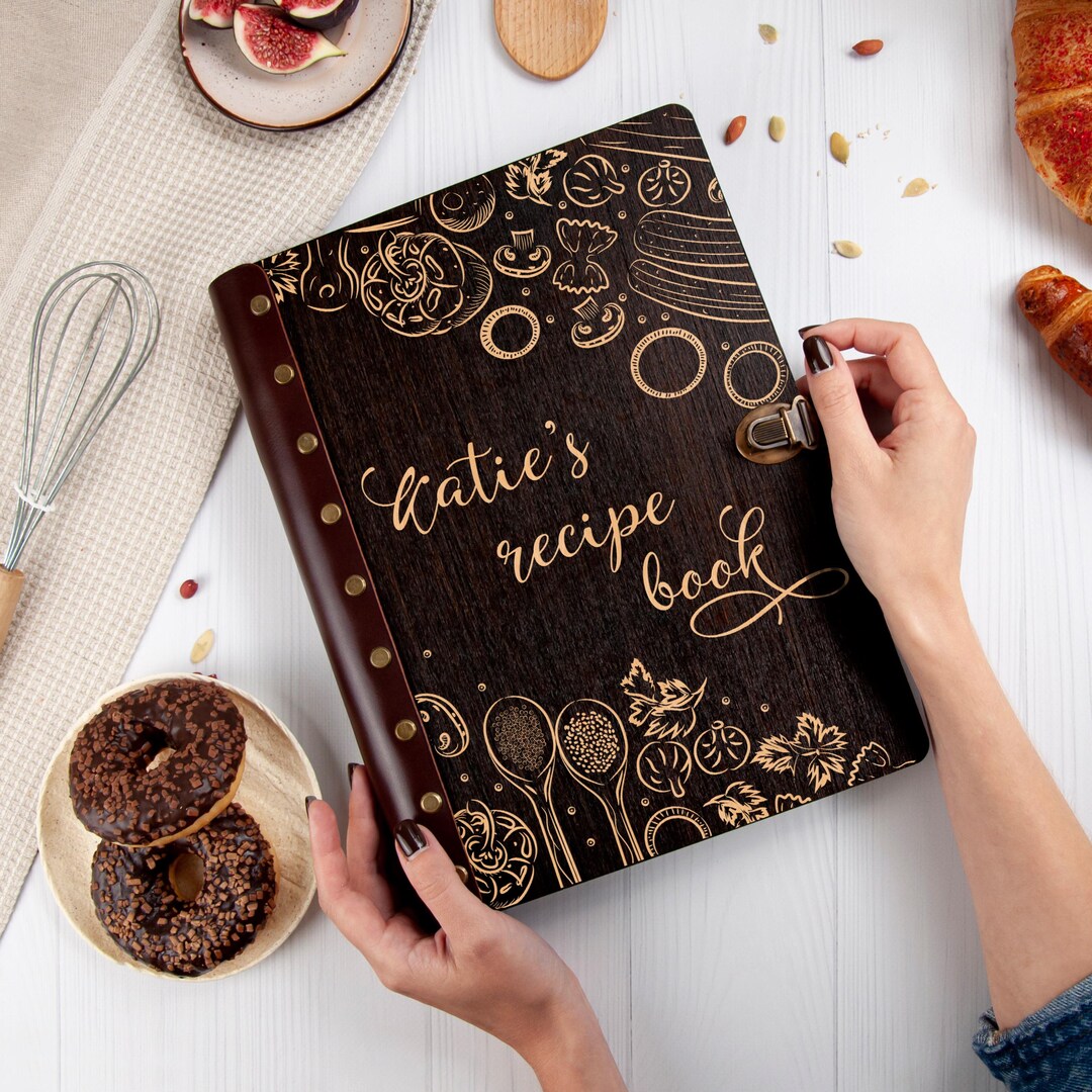 Personalized Cooking Gifts Custom Recipe Book Chef Gift Cooking Journal ...
