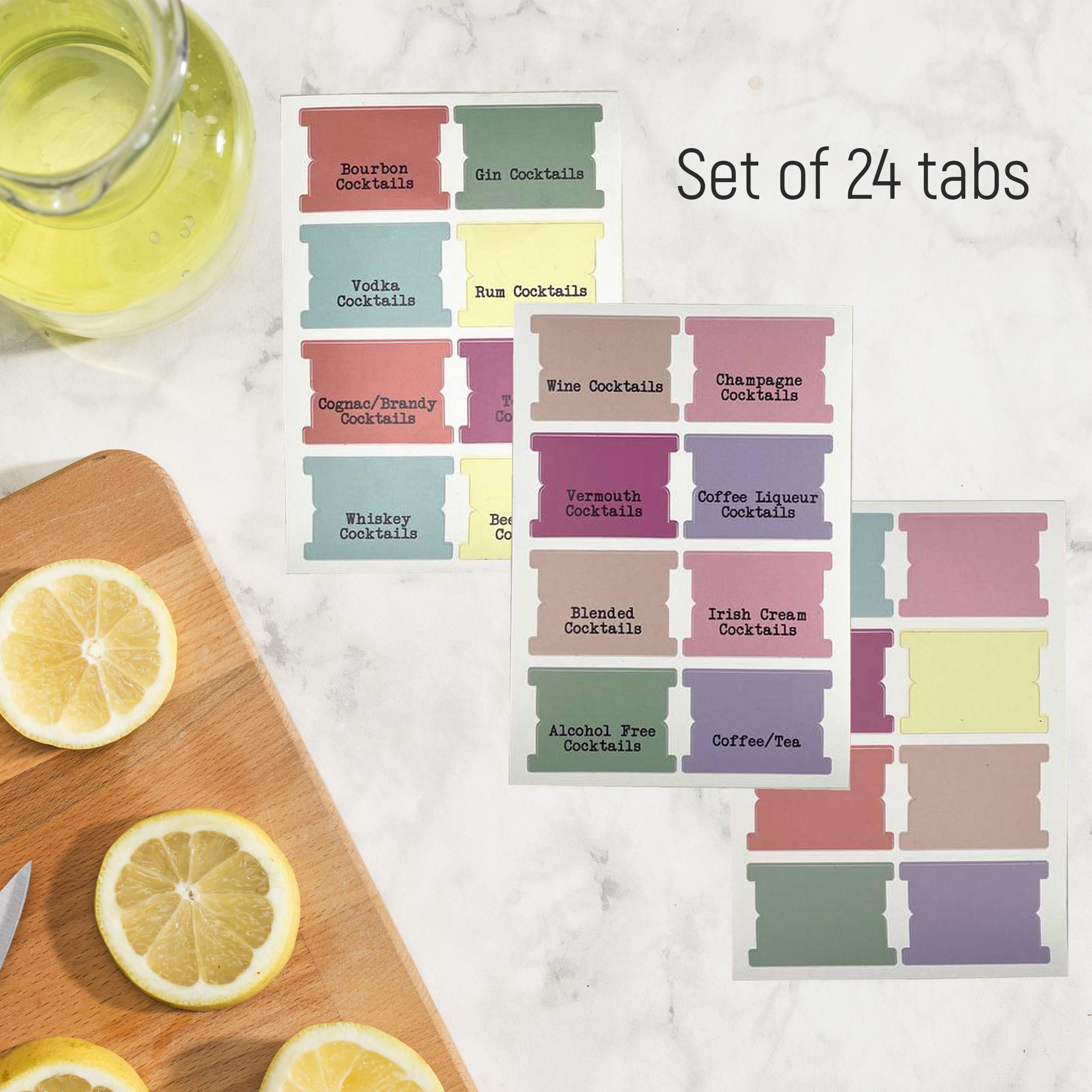 Cocktail Recipe Book, Bartender Gifts, Personalised Cocktail Book ...