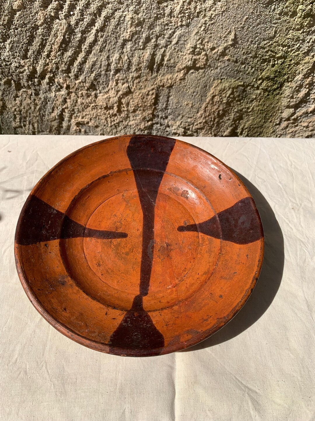 19th Century Provençal Plate Terracotta - Etsy