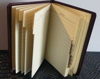 Vintage Address Book - Etsy