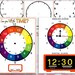 Learn to Tell Time, Pre-k Learning, Telling the Time, Printable Clock ...