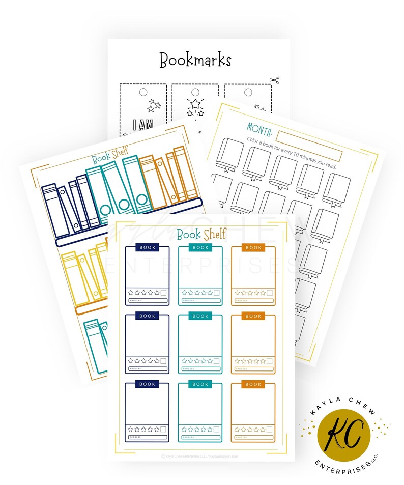 Kids Printable Goal Planner, Monthly Planner, Goal Setting, Printable ...