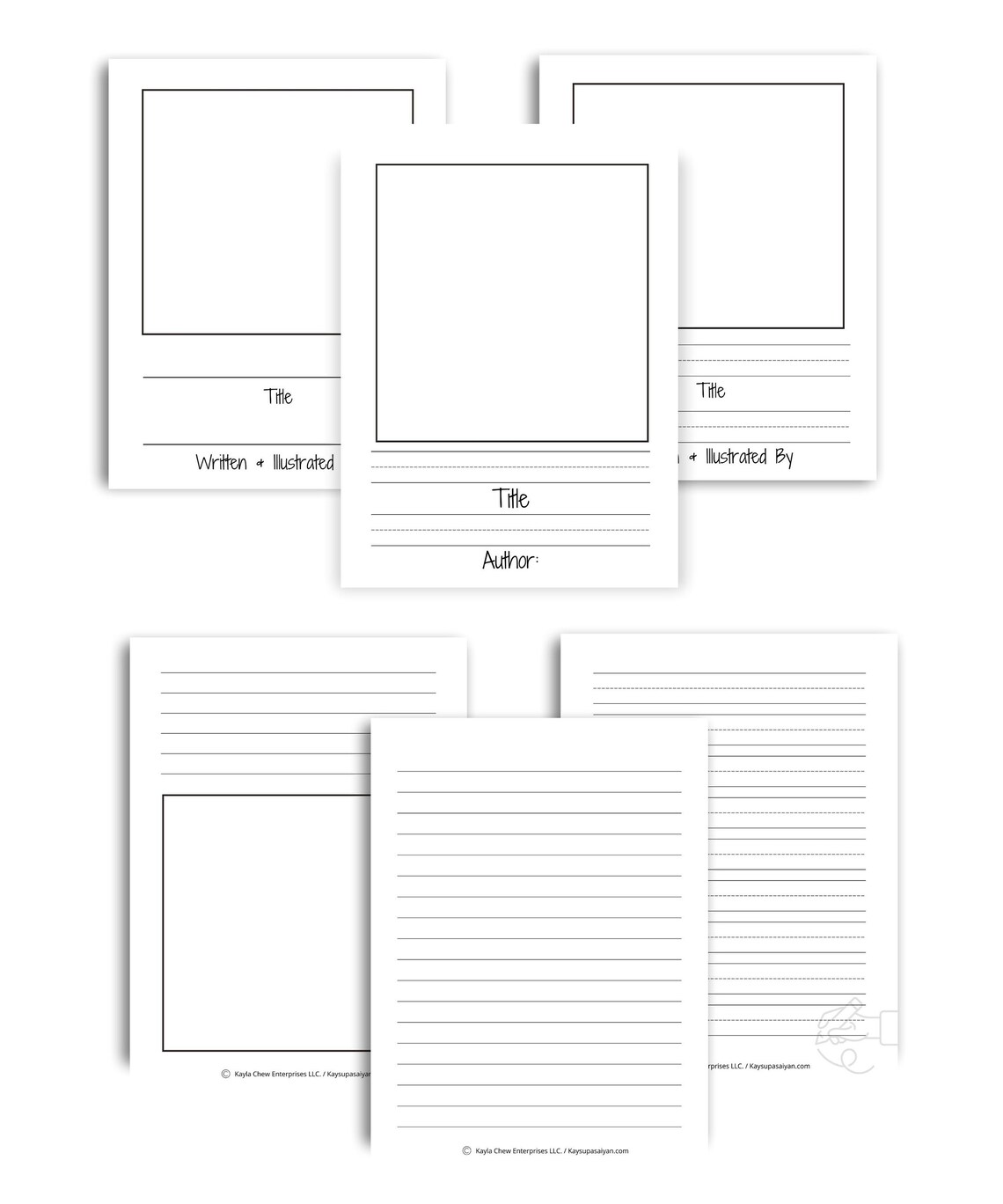 Draw & Write Your Own Story, Printable Journal, Story Writing, Kids ...