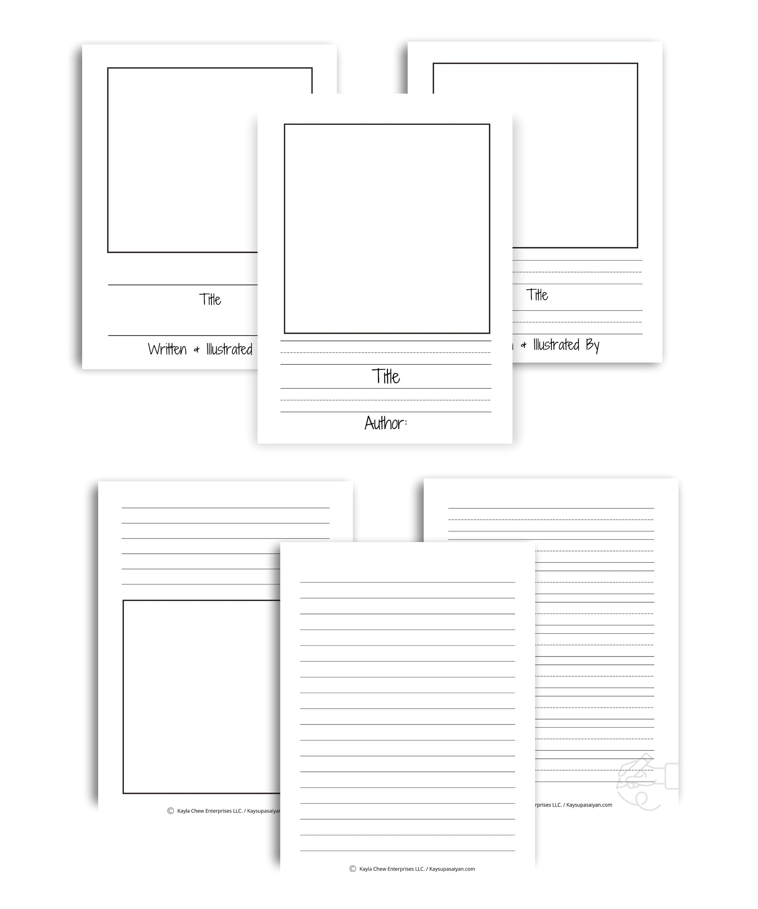 Draw & Write Your Own Story Printable Journal Story Writing - Etsy