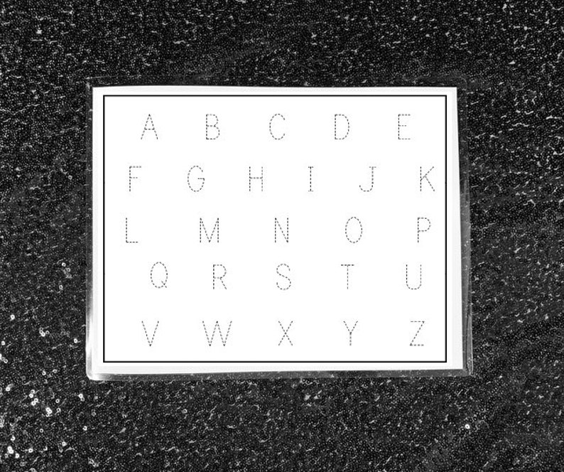 Tracing Mats Name Tracing Mat Practice Numbers Shapes and - Etsy