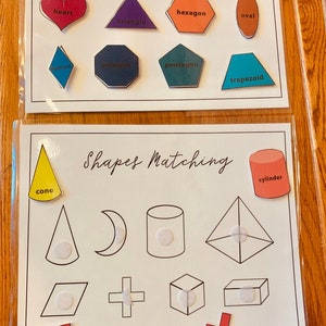 Shapes Printable Package, Flashcards, Shapes Chart, Shapes Workbook ...