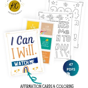 Kids Printable Goal Planner, Monthly Planner, Goal Setting, Printable ...