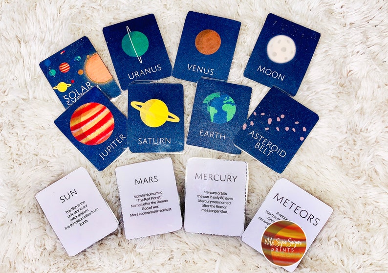 Solar System Bundle, Planets, Solar Sytem Poster, Printable, Planet ...