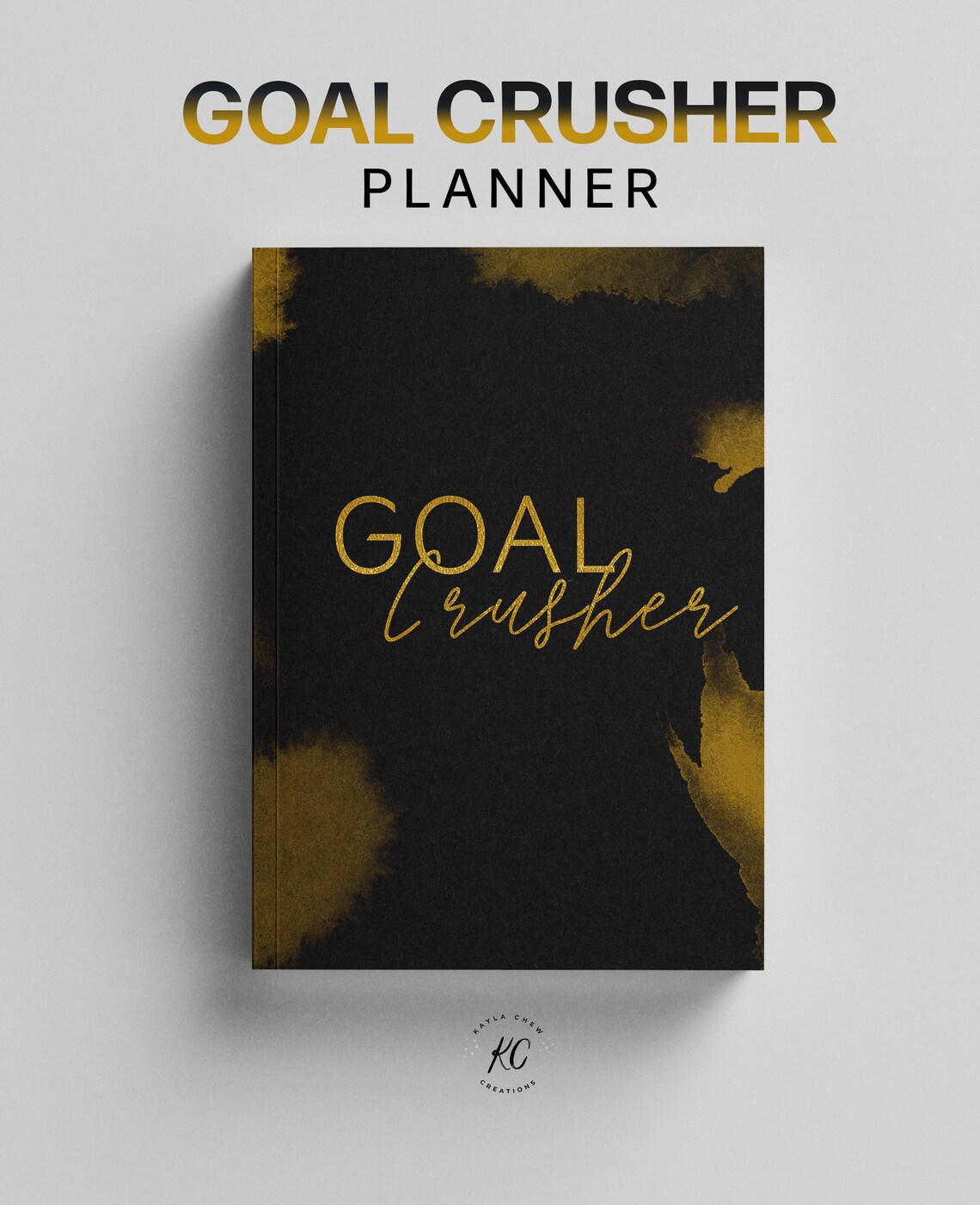 Goal Crusher Planner Plus Digital File Goal Planner Goal - Etsy