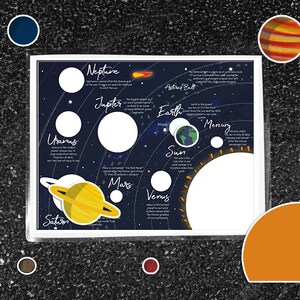 Solar System Bundle, Planets, Solar Sytem Poster, Printable, Planet ...