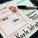 I Know My Address and Phone Number All About Me Learn to - Etsy