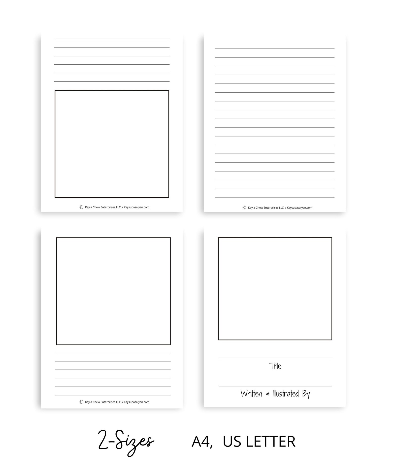 Draw & Write Your Own Story Printable Journal Story Writing - Etsy