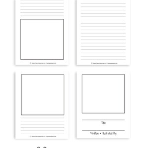 Draw & Write Your Own Story, Printable Journal, Story Writing, Kids ...