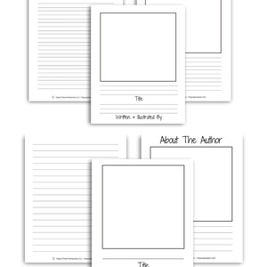 Draw & Write Your Own Story, Printable Journal, Story Writing, Kids ...