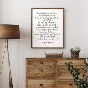 Ever Thine, Ever Mine, Ever Ours Lettering Print, Love Letters Artwork ...