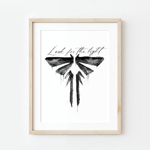 The Last of Us Poster, Tlou Game Poster - Etsy