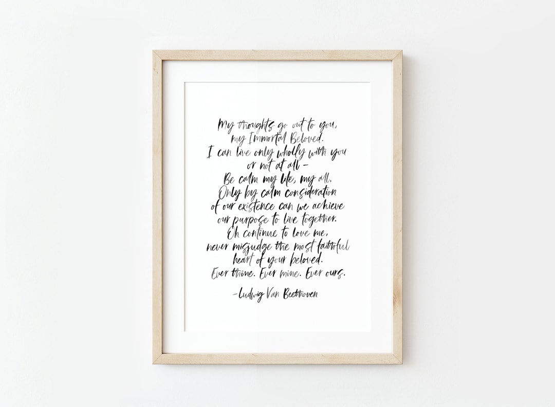 Ever Thine, Ever Mine, Ever Ours Lettering Print, Love Letters Artwork ...