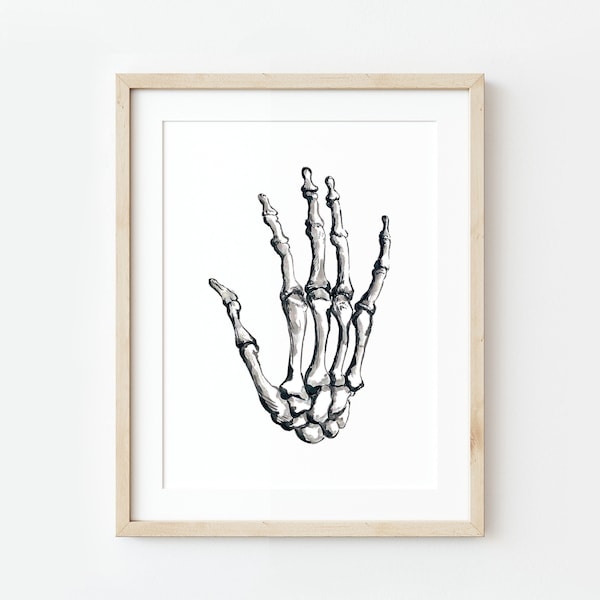 Skeleton Art - Etsy