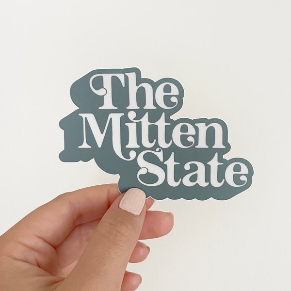 Michigan Sticker - Etsy