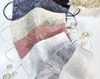 Lace Face Mask - Etsy