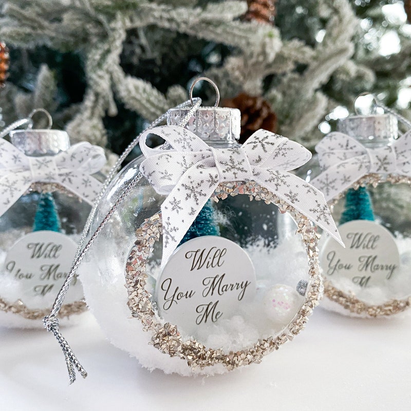 Will You Marry Ornament - Etsy