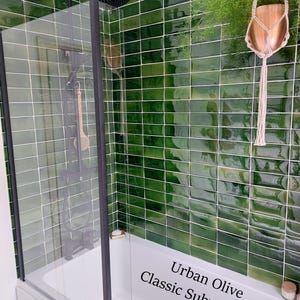 3-1/4"x8" Handmade, Artisan, Ceramic, Subway Tiles - Multiple Colors - Etsy