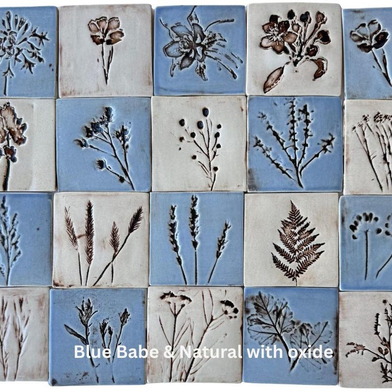 Painted Tiles Cute - Etsy