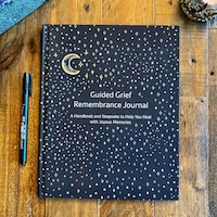 Guided Grief Remembrance Journal, A Handbook and Keepsake to Help You ...