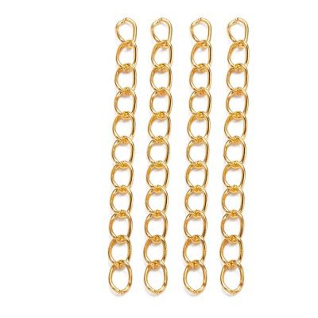 Chain Extender / Curb Chains / Iron Ends With Twist Chain / Lead Free ...