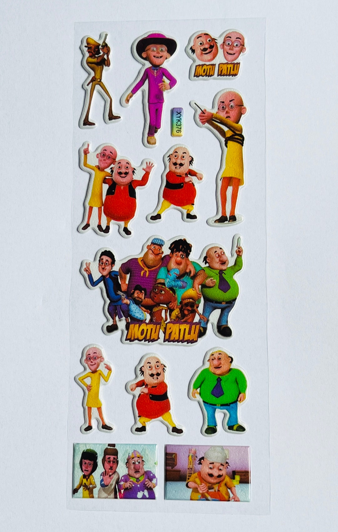 Cartoon Characters Sticker Sheet / Kids Stickers / Cartoon Stickers ...